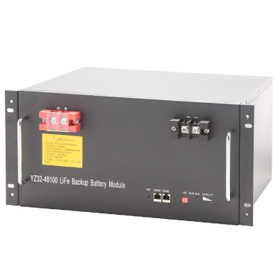 Cina Modulo di batteria basso dei backup 5120Wh Lifepo4 delle Telecomunicazioni accatastabili di 51.2V 100Ah in vendita