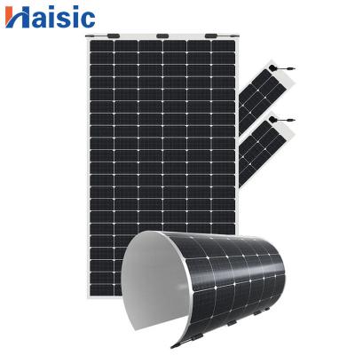 Cina 150W 3.2mm Tempered Low Iron Glass Mono PREC Flessibile RV pannello solare per il campeggio in barca in vendita