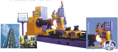 China Automatic CNC Pipe Profile Cutting Machine 5 Axis Window Based Controller for sale