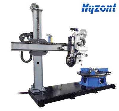 China Automatic Hot Wire TIG Vertical Cladding Welding Machine Valve Bore Ring Groove Cladding Water Cooling for sale