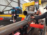 China Gantry CNC Plasma Cutting Machine 2000mm 5500mm for Metal Plate for sale