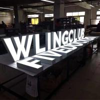 China HIGHSPAN Giant Light Up Logo Sign 220V Input Custom Channel Letters for sale