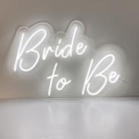 China Light Up Wedding Led Neon Sign Bride To Be Silicone Neon Flex for sale