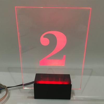 China Plaque van het het Huisnummerteken van Front Door Big RGB Geleide 50000 Uren Te koop