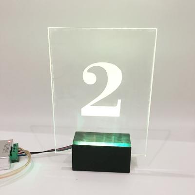 China Plaque van het het Huisnummerteken van Front Door Big RGB Geleide 50000 Uren Te koop