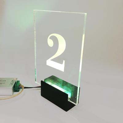 China Plaque van het het Huisnummerteken van Front Door Big RGB Geleide 50000 Uren Te koop
