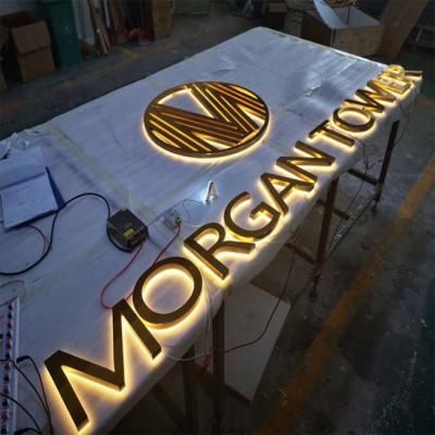 Cina Profondità fabbricata del segno 3cm-15cm della lettera di logo 3D della vendita al dettaglio in vendita