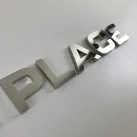 China Customzied Storefront Silver Mirror 3D Letter Sign Backlit FrontLit for sale