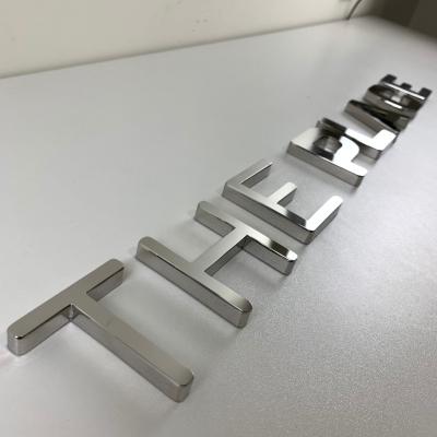 China De Brievenvlakte van het hotel sneed de Zilveren Vervaardigde Roestvrije staal 20200mm Dikte Te koop