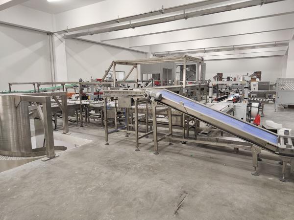 Quality 30 M/min Feeding Speed Biscuit Packaging Line For Paper Bag Width Range 180mm—430mm for sale