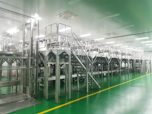 Quality Automatic Packaging Line With Optional Air Blower Rejector And PLC Controller for sale