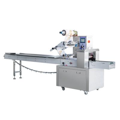 WZ220 Double jaws Electric Hffs Horizontal Flow Wrapping Machine SUS304 Film width 90 to 400