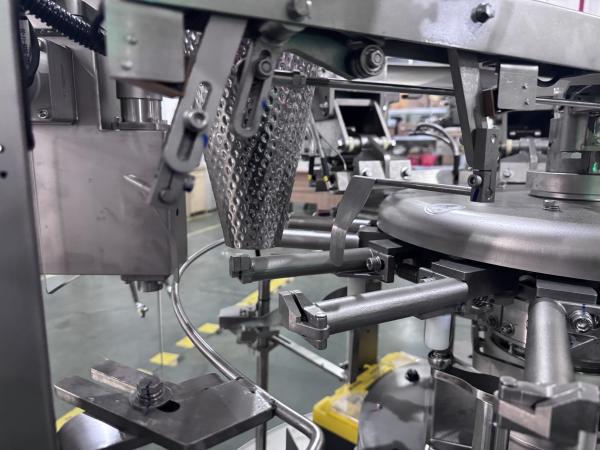 Quality 10 Station Servo premade Pouch Packing Machine EtherCAT Control for Pet Feed for sale