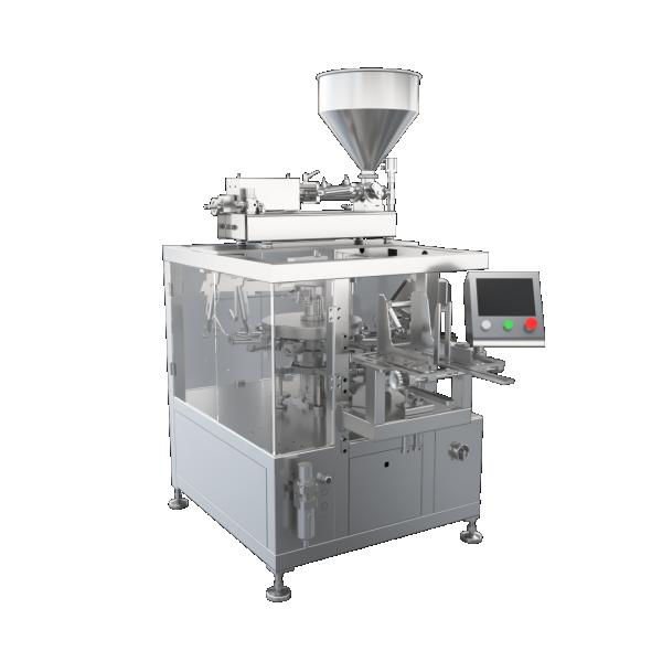 Quality 10 Station Servo premade Pouch Packing Machine EtherCAT Control for Pet Feed Processing Plant for sale