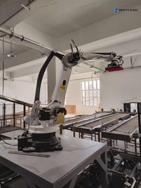 Quality Turnkey Palletizing Robot for Large Factories Multi-Brand Compatible, Smart Storage Ready for sale