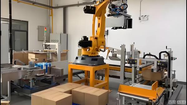 Quality End-of-Line Palletizing Robot – Bag & Case Stacking for sale