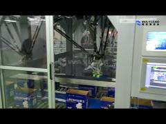 Low Noise Automatic Packaging Line PLC Control Snacks Packing Machine