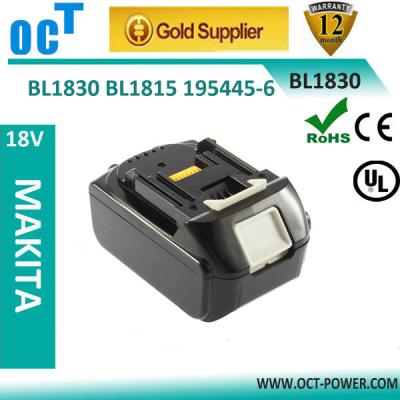 China Lithium Ion Battery for 18v Makita BL1830 for sale