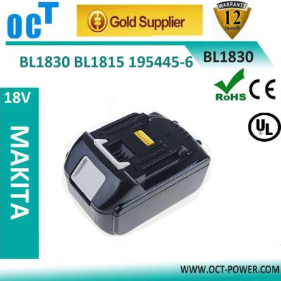 China MAKITA 18V LXT 3.0AH LITHIUM ION BATTERY NEW -BL1830 for sale