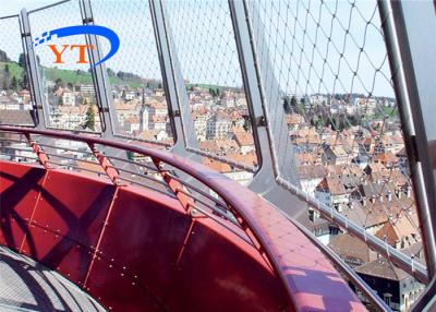 Cina Corda personalizzabile Mesh For Balcony del puntale di acciaio inossidabile di morbidezza 2.0mm in vendita