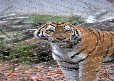 Cina cavo di corda di 200x200mm Mesh For Animal Enclosures SS316 3.0mm in vendita