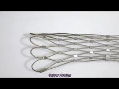 7x19 Stainless Steel Zoo Mesh 304 Diamond Shape Corrosion Proof