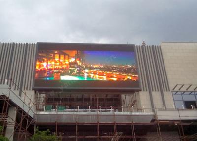 China IP65 Outdoor Commercial LED Display , 1R1G1B Multi Color Led Video Panels for sale