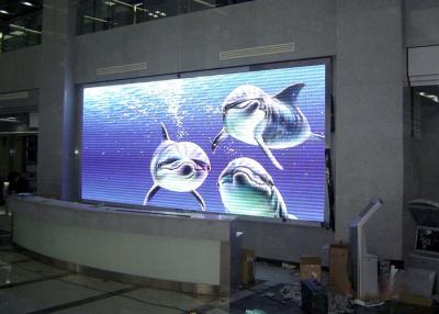 China SMD3528 P4 Indoor Full Color Led Display , Football Sports Led Display Screen for sale