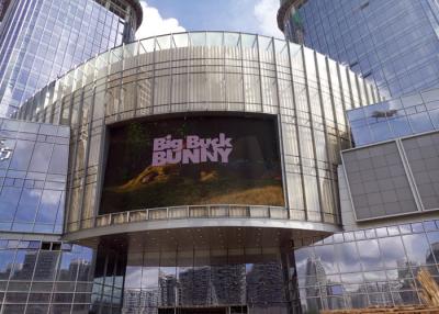 China IP65 RGB Outdoor Full Color LED Display Outside LED Screen Enclosed Module Design for sale
