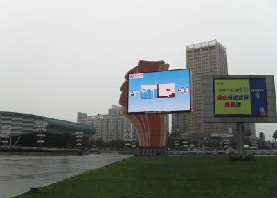 China IP65 HD 1R1G1B Outdoor LED Billboard , High Contrast LED Video Wall Rental for sale