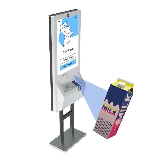 Quality 32 Inch Floor Stand Restaurant NFC Smart Tablet Touch Screen Fast Food Ordering for sale