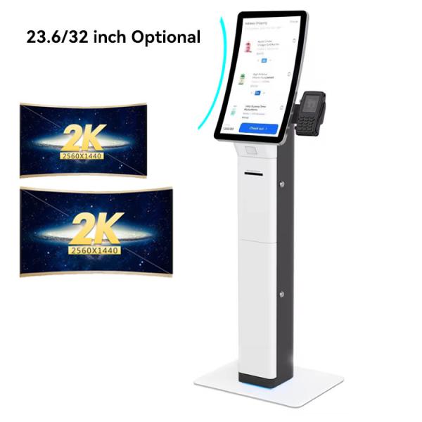 Quality 23.6 32 Inch Interactive Self-Service Payment Kiosk Automatic Touch Screen for sale