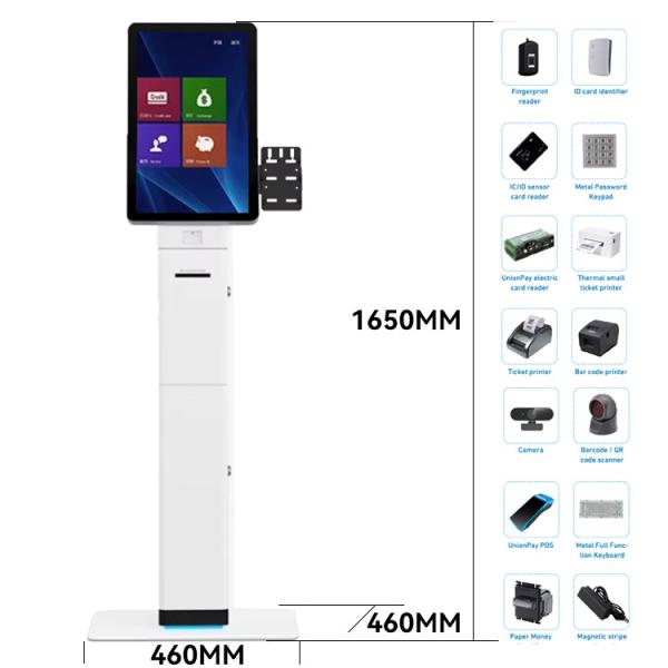 Quality 23.6 32 Inch Interactive Self-Service Payment Kiosk Automatic Touch Screen for sale