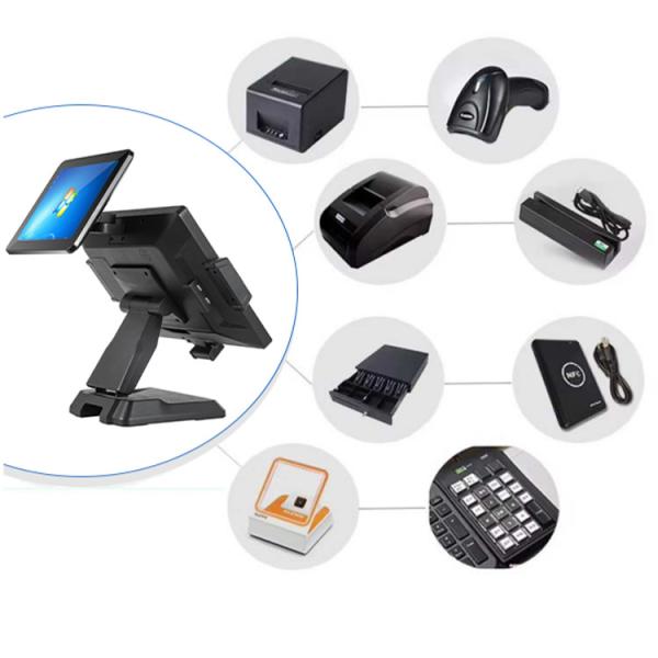 Quality Android/windows 15 " +9.7 Dual-screen Touch POS All-in-one Machine Touch Screens for sale