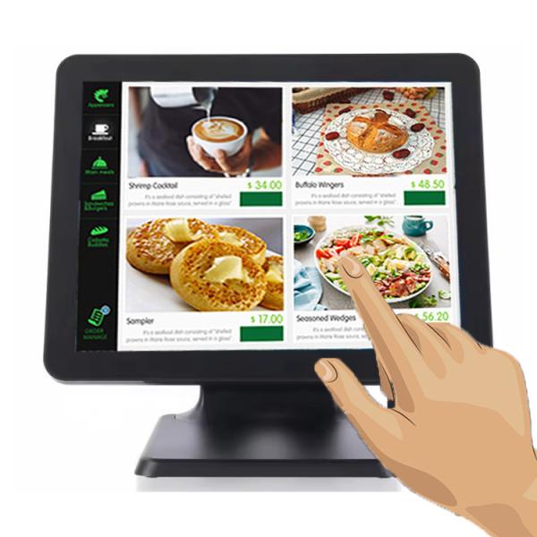 Quality LX1502 Electronic Cash Register Lcd Touch Screen Display Register Pos Thermal for sale