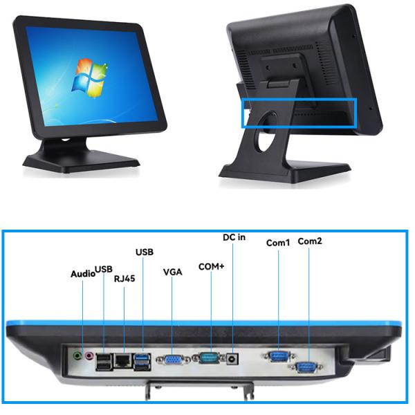 Quality LX1502 Electronic Cash Register Lcd Touch Screen Display Register Pos Thermal for sale