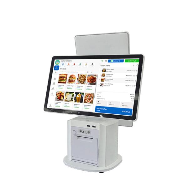 Quality 15.6 inch Touch Screen Self-service Enquiry Service Kiosk Store/restaurant Self Payment Order Payout POS Machine for sale
