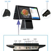 China LUNSUN LX 1628 All-in-One POS System with 15.6