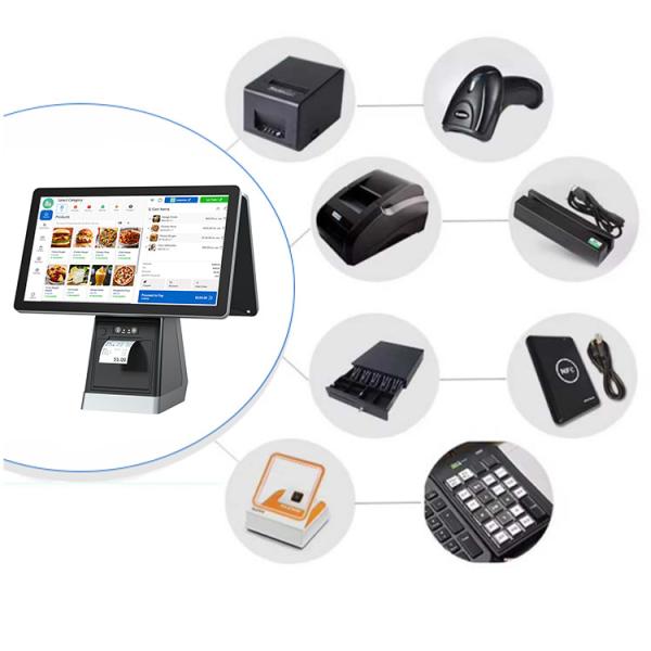 Quality POS Cashier Machine POS System Solution With Receipt Printer for Online Store for sale