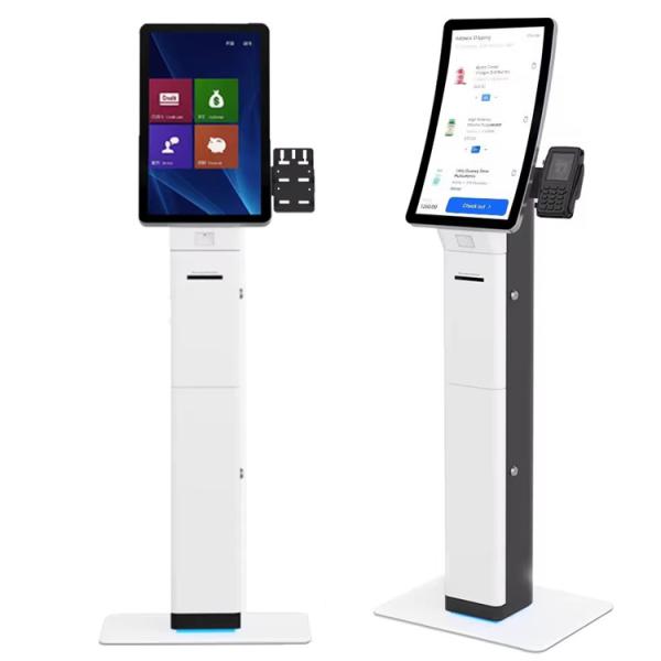 Quality LX9045 LUNSUN OEM ODM Floor Standing 23.6 Inch Curved Touch Screen All in One for sale