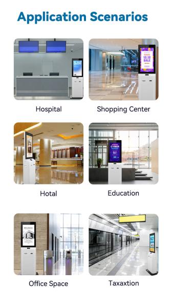 Quality 21.5 23.6 32 Inch Self-Checkout Kiosk with Smart Touch Screen Terminal Card for sale