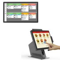 Quality Touch Screen Monitor Stainless Steel Ip65 Restaurant Pos System Kitchen Display for sale