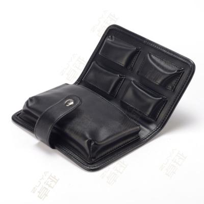 Chine PU Leather Carrying Case Storage Holder Pouch For Switch Games SD Memory Cards à vendre