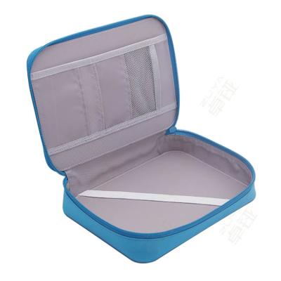 Chine Engraved Logo Polyester Gadget Tech Organiser Bag Case Men Electronic Accessory Storage à vendre