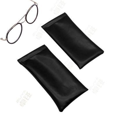 Chine Customized PU Leather Squeeze Eye Sunglasses Bag Pouch For Glasses Storage à vendre
