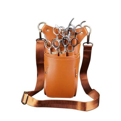 Chine PU leather Holster Barber Tool Bag For Salon Hair Stylist Scissors Kit à vendre