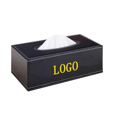 Chine High Quality PU Leather Facial Tissue Boxes For Home Office Hotel Car à vendre