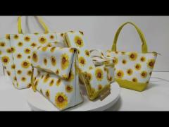Factory Price Lady Leather Handbag Women Bag Sets