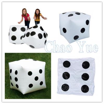 China Customized Fun Inflatable Dice for Sport Game for sale
