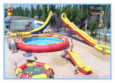 China Funny Inflatable Water Slide with Pool for Sale (CY-M2134) for sale